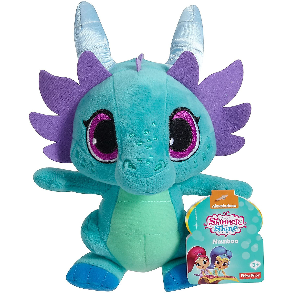Fisher-Price Nickelodeon Shimmer & Shine, Zahramay Plush Friends, Nazboo