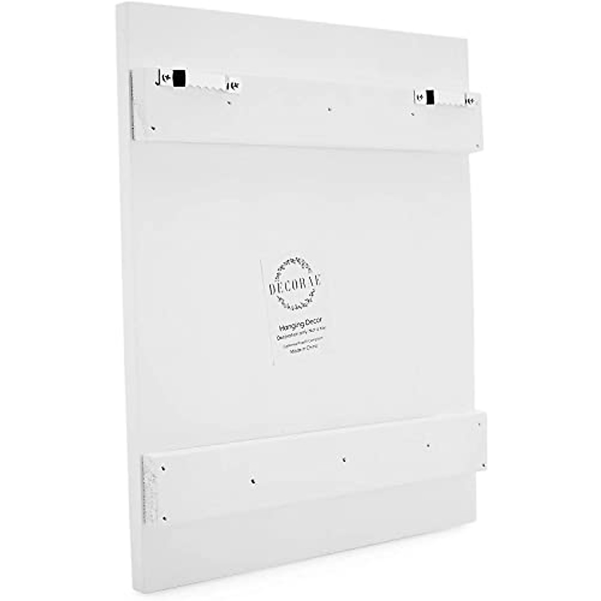 Decorae Wooden Funny Bathroom Signs (Set of 3); Cute Humorous Wall Art Each 10 x 8 Inches