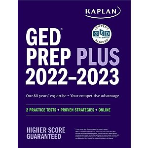 GED Test Prep Plus 2022-2023: Includes 2 Full Length Practice Tests, 1000+ Practice Questions, and 60 Online Videos (Kaplan Test Prep)