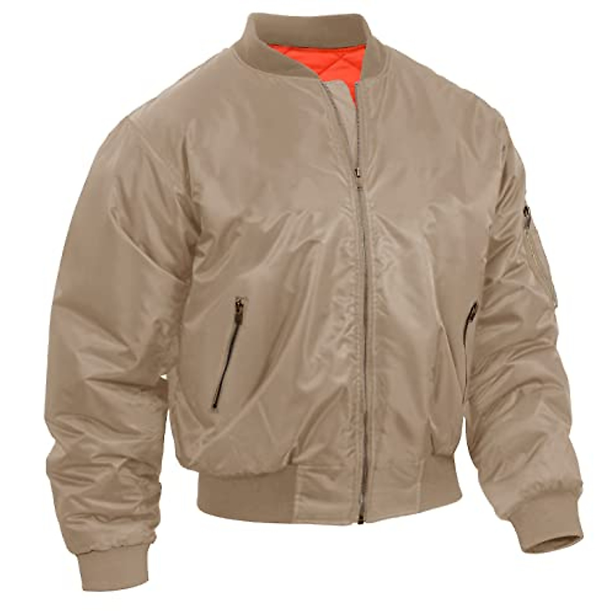 EKLENTSON Mens Jackets Fall Winter Bomber Jacket Men Casual Cotton Lined Pilot Military Jacket Men