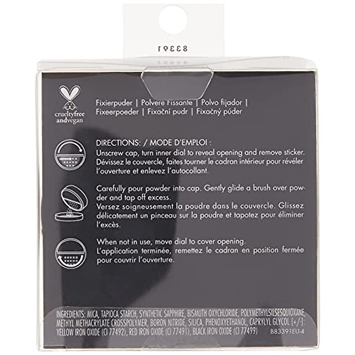 e.l.f, Halo Glow Setting Powder, Silky, Weightless, Blurring, Smooths, Minimizes Pores and Fine Lines, Creates Soft Focus Effect, Medium, Semi-Matte Finish, 0.24 Oz
