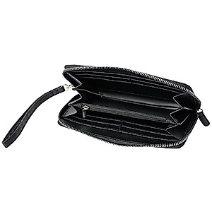 Disney Wallet Wristlet Zip Clutch Faux Leather (Winnie the Pooh Blue)