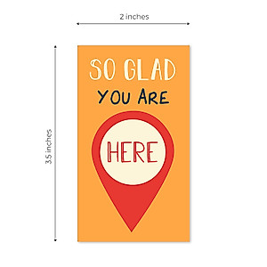 Workplace Appreciation Encouragement Cards / 50 Motivational Kindness Cards / 25 Gratitude Quote Designs For Employees/Small 2" x 3.5" Business Card Size