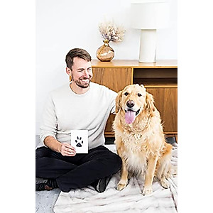 Pearhead Pet Clean-Touch Ink Pad, Medium/Large, Black Ink Pad for Cats or Dogs, Pet Owner, Pet Owner Must Have Item, Pet Memory Keepsake, for Medium to Large Pets