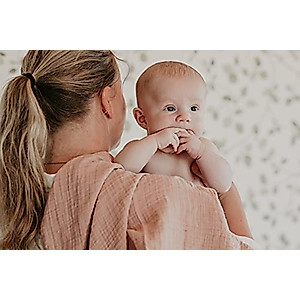 Bibs Cuddle Cloth | 2-Pack of 100% Organic Cloths | Perfect Nursing & Changing Mat Cover | Soft & Absorbent | Made in Denmark | Measures 27" x 27" (Ivory)