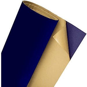 Self Adhesive Velvet Flocking Liner for Jewelry Drawe Self Adhesive Felt Fabric,DIY Craft Fabric Peel Stick17.78X78.8 Inch (Approx.45 x199 cm) (Blue)