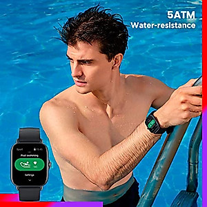 Amazfit GTS 3 Smart Watch for Android iPhone, Alexa Built-In, GPS Fitness Sports Watch with 150 Sports Modes, 1.75” AMOLED Display, 12-Day Battery Life, Blood Oxygen Heart Rate Tracking, Black