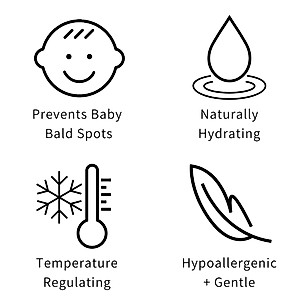 SLEEPY SILK - Baby Silk Crib Sleeve | Silk Crib Sleeve for Baby Hair Loss | Silk Baby Crib Bedding in 25 Momme Mulberry Silk | SIDS Safe Silk Crib Slip for Baby | Ivory White