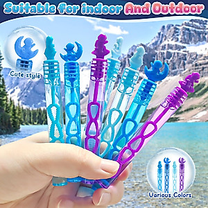 Winrayk 48Pcs Astronaut Mini Bubble Wand Bubbles Party Favors for Kids Bubbles Bulk Birthday Gift Valentine Christmas Wedding Goodie Bag Stuffer Classroom Prize Outdoor Toy Space Party Favors Supplies