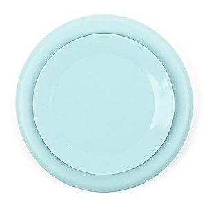 BELLA TUNNO Wonder Plate - Silicone Suction Plates For Baby and Toddler Plates, Microwave and Dishwasher Safe Food-Grade BPA Free Silicone, Get In My Belly One Size WP29