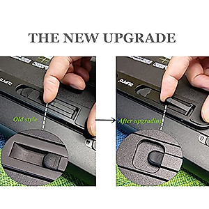 Zupro Portable Laptop Stand,Foldable Adjustable Heights,Invisible Aluminum Lightweight Laptop Keyboard Holder Riser,Ergonomic,Compatible with 10 to17 Inches Notebook Computer.Self-Adhesive.(Black)