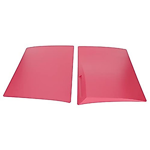 Replacement Panel Impact Resistant Easy to Remove dustproof Front Cover for Game Consoles Star Red