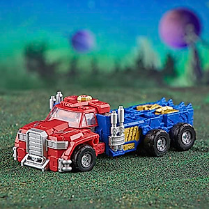 Transformers Toys Legacy Evolution Commander Armada Universe Optimus Prime Toy, 7.5-inch, Action Figure for Boys and Girls Ages 8 and Up