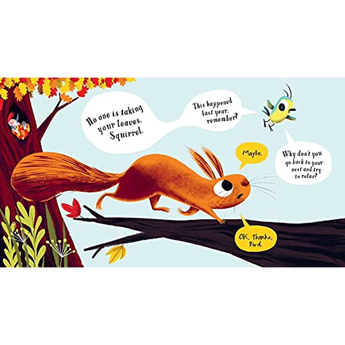 The Leaf Thief: (The Perfect Fall Book for Children and Toddlers)