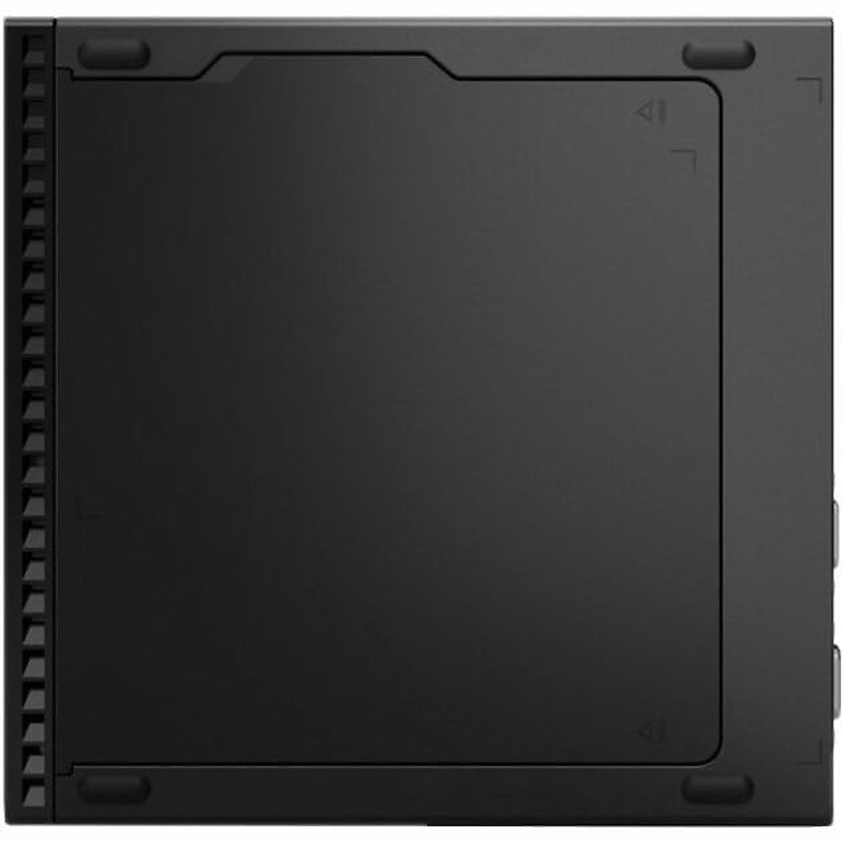 Lenovo ThinkCentre M70q Gen 2 11MY000TUS Desktop Computer - Intel Core i3 10th Gen I3-10105T Quad-core (4 Core) 3 GHz - 8 GB RAM DDR4 SDRAM - 128 GB M.2 PCI Express NVMe SSD - Tiny - Black