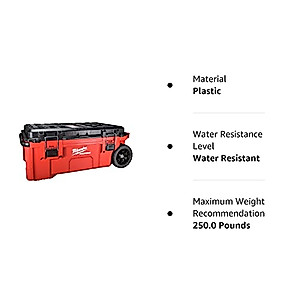 Milwaukee 48-22-8428 Large Rolling 35 Gallon Packout Toolbox