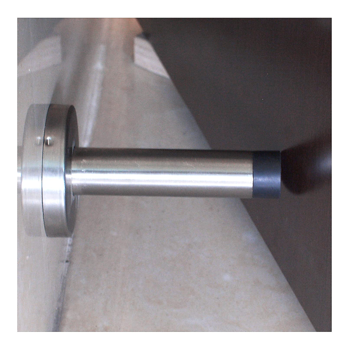 BokWin 10 Inch Wall Mount Door Stopper, Door Stopper with Rubber Tip, Stainless Steel Sound Dampening Door Stop Bumper Wall Protetor, Brushed Finish with Hardware Screws