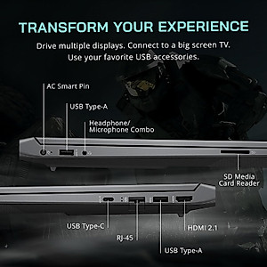 HP Victus Gaming Laptop 2023 Newest, 15.6" FHD 144Hz Display, AMD Ryzen 5 7535HS Processor, NVIDIA GeForce RTX 2050 Graphics, 64GB DDR5 RAM, 2TB SSD, with Mouse, Backlit Keyboard, Windows 11 Home