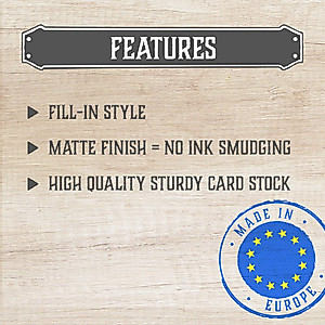 50 Share A Memory Cards - Perfect for Celebration of Life, Memorial, Funeral, Retirement, Going Away Party, Birthday, Graduation, Anniversary, Wedding, Bridal Shower - 2 Rustic Designs, 25 Cards Each