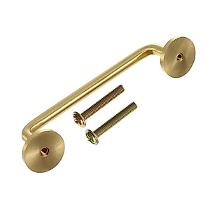 VILLCASE Double Hole Handle Furniture Pulls Heavy Duty Barn Kitchen Cupboard Handles Modern Barn Door Hardware Interior Barn Door Hardware Vintage Handle Hand Made Wardrobe Brass