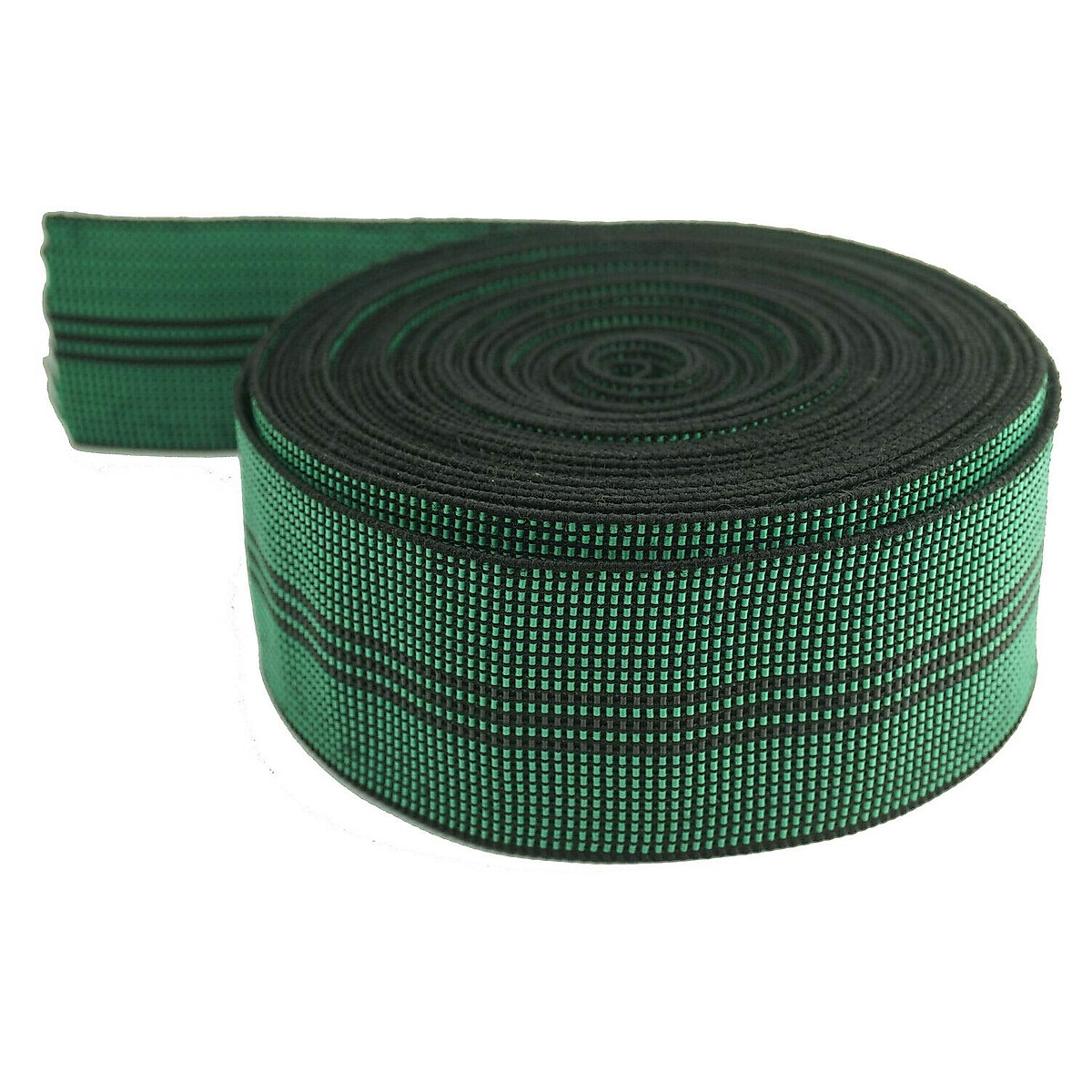 AUXPhome Elastic 10% Stretch Latex Webbing Upholstery Elasticated Band Strap Belt Elastic Spool 2" inches Wide x 20' feet, for Sofa/Couch/Chair Furniture Repair DIY or Replacement
