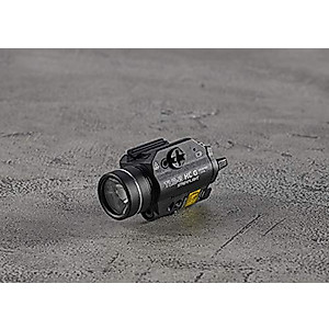Streamlight 69265 TLR-2 HL G 1000-Lumen Rail Mounted Tactical Light With Green Aiming Laser and 2 CR123A Lithium Batteries, Black