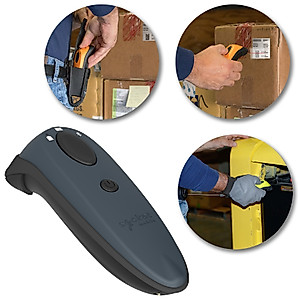 DuraScan D730, 1D Laser Barcode Scanner, Gray