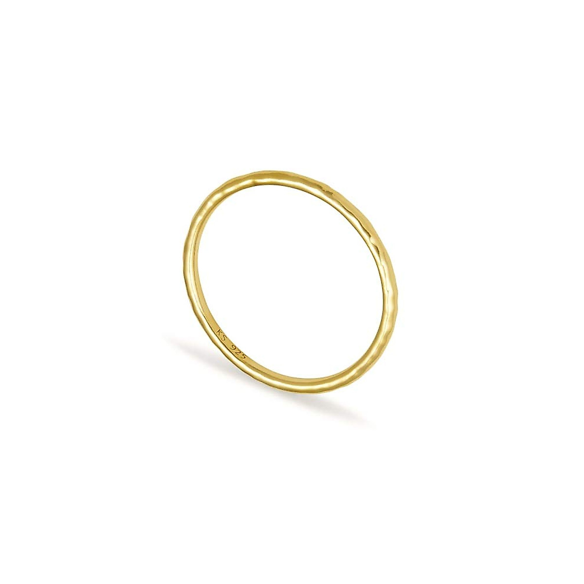 Kendra Scott Larissa Band Ring in 18K Gold Vermeil, Fine Jewelry for Women, Size 8