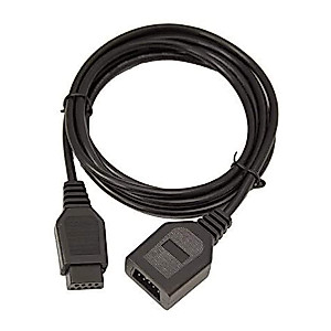 eLUUGIE 2 Packs 6ft Replacement Extension Cord Cable for Sega Genesis 2/3 Controller Extension Cord
