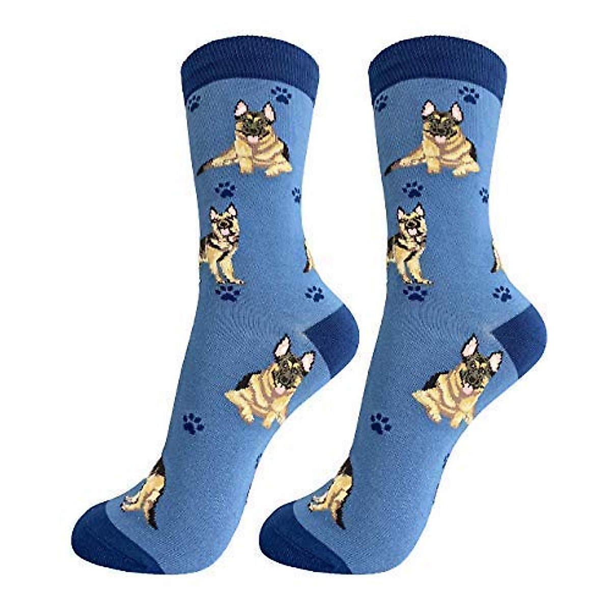 Pet Lover Socks - Fun - All Season - One Size Fits Most - For Women And Men – Dog Gifts (German Shepherd Gifts - Socks)