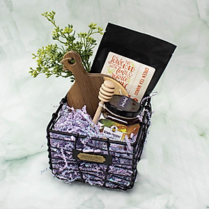 MagicWater Supply Crinkle Cut Paper Shred Filler (2LB) for Gift Wrapping & Basket Filling - Diamond Lavender