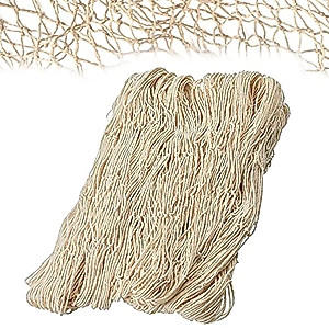 Fish Net Decorative, Fishnet for Party Decorations, 14 ft x 4 ft - Fish Netting Decor for Mermaid, Pirate, Shark, Nautical, Under The Sea Birthday by 4E's Novelty