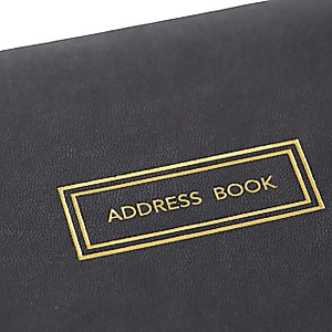 Hallmark Refillable Address Book (Charcoal)