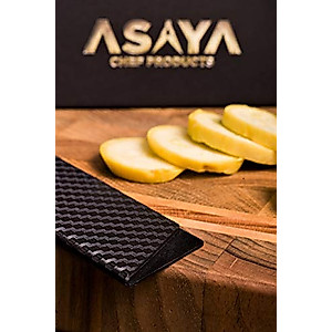 Asaya Professional Knife Edge Guards - 11 Piece Universal Blade Covers - Extra Strength, ABS Plastic and BPA-Free Felt Lining, non-Toxic and Food Safe - Knives Not Included