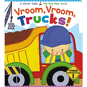 Vroom, Vroom, Trucks! (Karen Katz Lift-the-Flap Book)