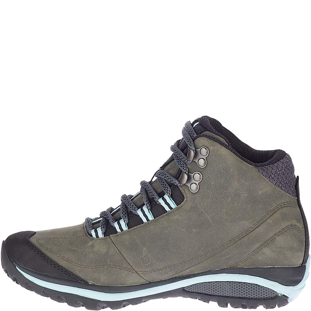 Merrell Women's Siren Traveller 3 MID Waterproof Hiking Boot, PALOMA/Canal, 8.5