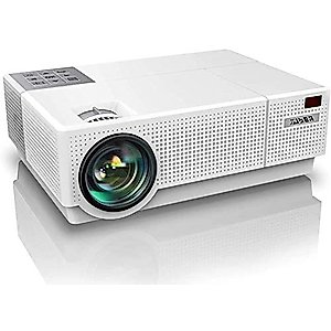 YABER Y31 9800L Native 1920x 1080P Projector, 2022 Upgraded Full HD Video Projector, ±50° 4D Keystone Correction Support 4K, Home Theater Projector Compatible with Phone,PC,TV Box,PS5