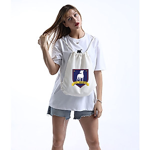 TOBGBE TV Show Gift TV Show Characters Inspired Drawstring Backpack Funny Gift TV Show Merchandise Soccer Football Lover Bag (AFC DB)