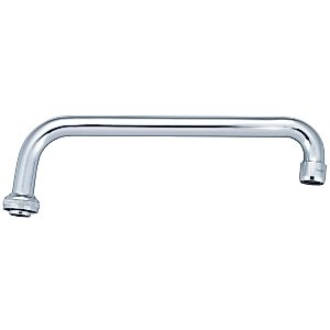 Central Brass SU-363-LA Spout 10" Tube with Aerator Plated, Chrome