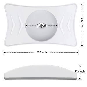 Baby Gate Wall Protector 4 Pack Dog Gates Wall Cups Protect Walls & Doorways from Pet for Child Pressure Mounted Stair Safety Gate- Fit All Safety Gate