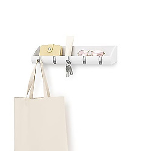 Umbra Cubby Entryway Organizer, White