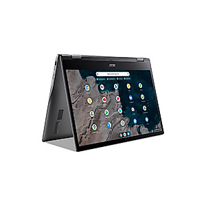 acer Chromebook Spin 513 2-in-1 Laptop (13.3" FHD Touchscreen, 8-Core Qualcomm CPU, 4GB RAM, 64GB eMMC), Home & Student, Webcam, Backlit KB, Long Battery Life, IST Stylus, Chrome OS, Steel Gray