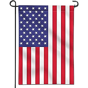 American Flag Garden Flag US Flag Double-Sided Yard Outdoor Decorations Sign