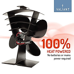 Valiant Premium IV Heat Powered Stove Fan