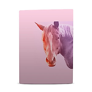 Head Case Designs Officially Licensed Mark Ashkenazi Pastel Horse Art Mix Vinyl Faceplate Sticker Gaming Skin Decal Cover Compatible With Sony PlayStation 5 PS5 Digital Edition Console