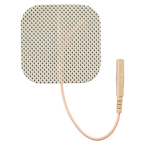 TENS Wired Electrodes Compatible with TENS 7000, Premium Replacement Pads for TENS Units, Discount TENS Brand (2in x 2in, 20 Pack)