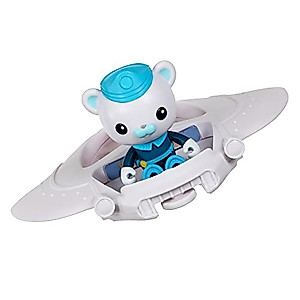 Octonauts Above & Beyond | Octoray Transforming Playset | 7 Pieces | 25+ Lights and Sounds, Multicolor