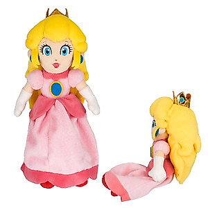 Sanei Super Mario All Star Collection - AC05 - 10" Princess Peach Small Plush,Pink