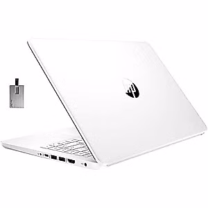 2021 HP Stream 14" HD Laptop Computer, Intel Celeron N4020 Processor, 4GB RAM, 64GB eMMC, HD Audio, HD Webcam, Intel UHD Graphics 600, 1 Year Office, Win 10 S, White(Renewed)