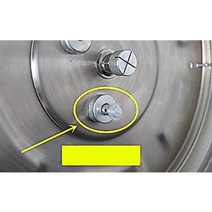 TamBee 8 Quart Pressure Cooker Silicone Sealing Ring Rubber Gasket Set Universal Replacement Floater and Sealer for Power Pressure Cookers Set of 9